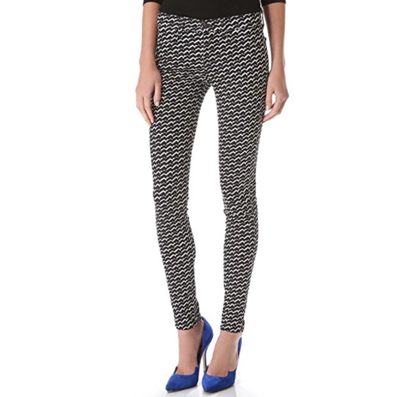 J Brand | Pants & Jumpsuits | Nwt J Brand Super Skinny Chevron Jeans 26 ...